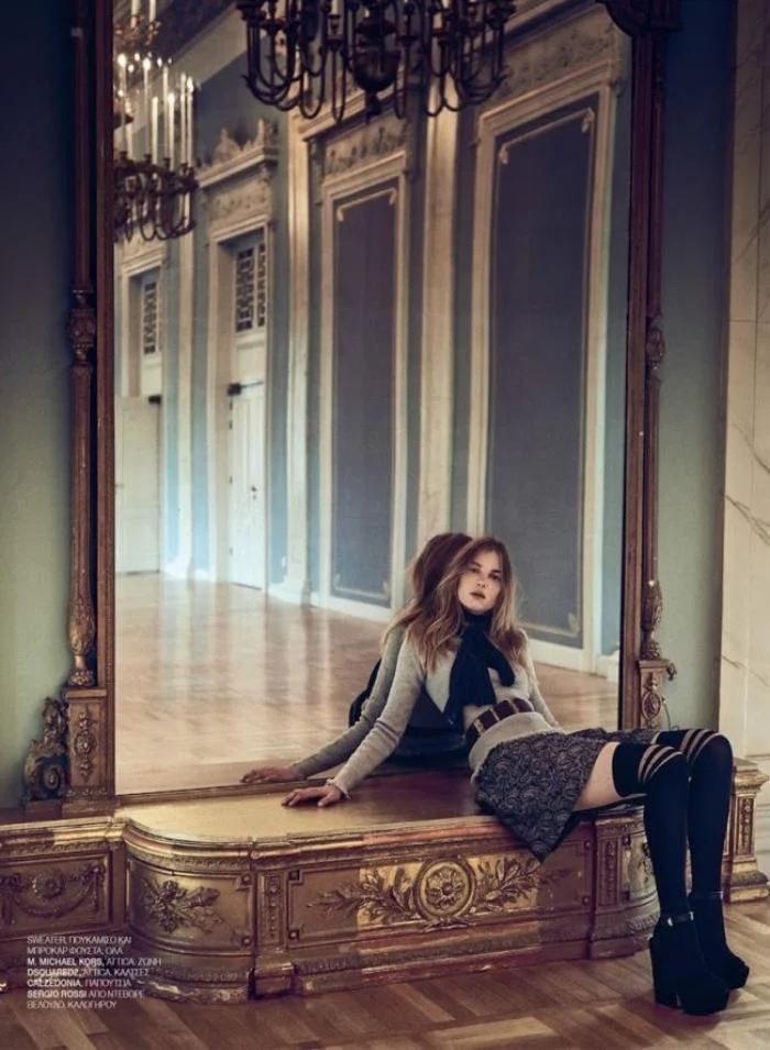 Michelle Meinert In 'New Vintage' By Thanassis Krikis For Marie Claire ...