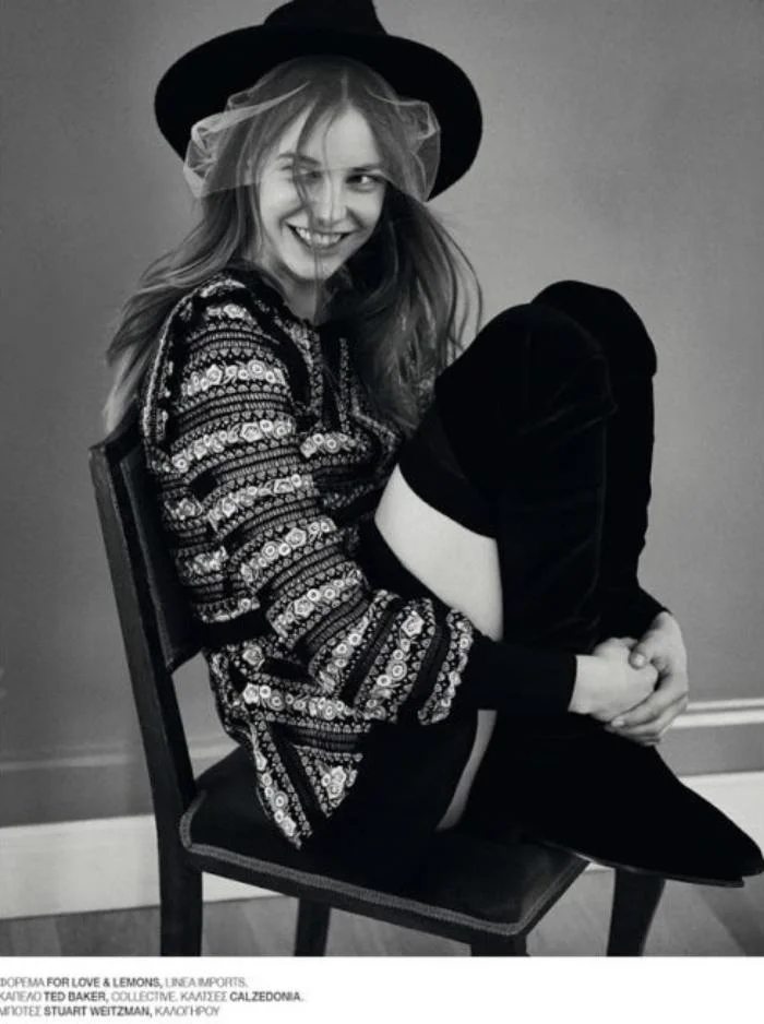 Michelle Meinert In 'New Vintage' By Thanassis Krikis For Marie Claire ...