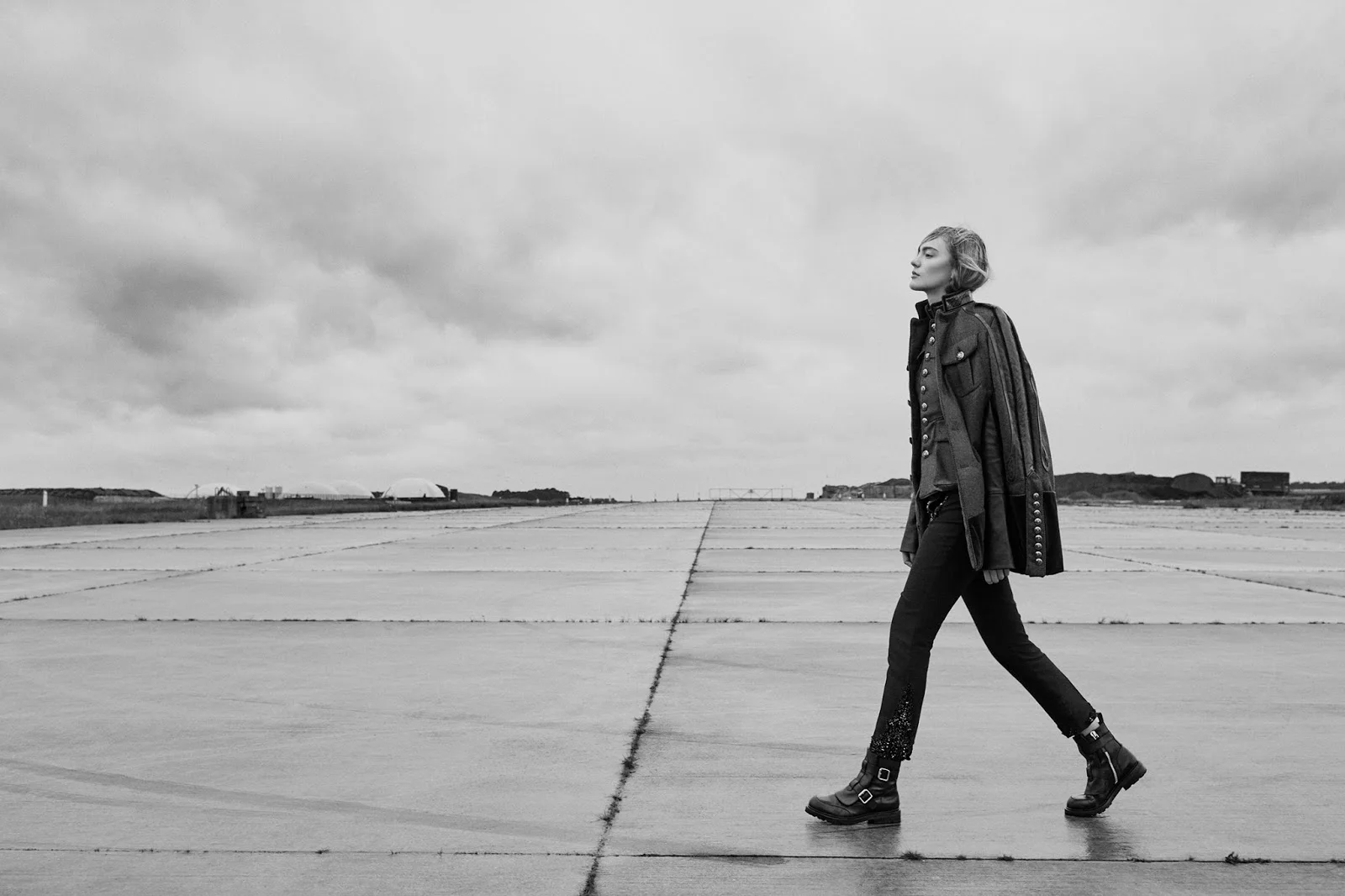 Steph Smith Waits For Morning In Kerry Hallihan Images For Elle UK ...