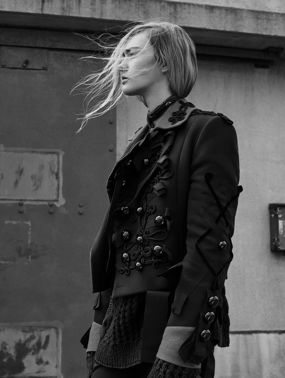 Steph Smith Waits For Morning In Kerry Hallihan Images For Elle UK ...