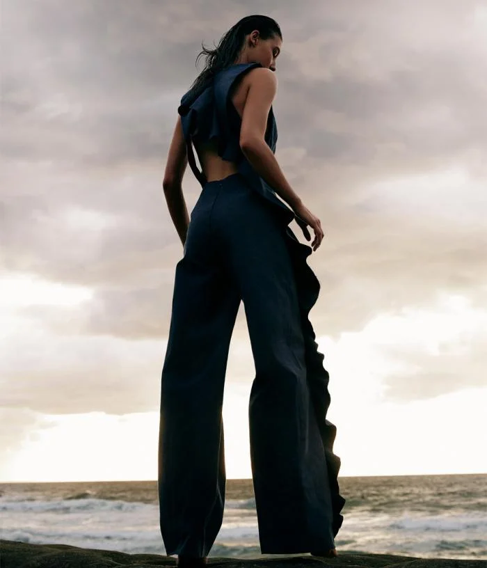 Stephanie Joy Field Wears 'Couture By The Sea' By Tane Coffin For ...