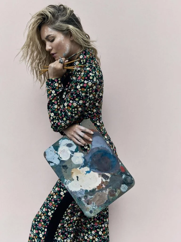 Tatana Kucharova Is Artist Muse By Paul de Luna For InStyle Czech ...