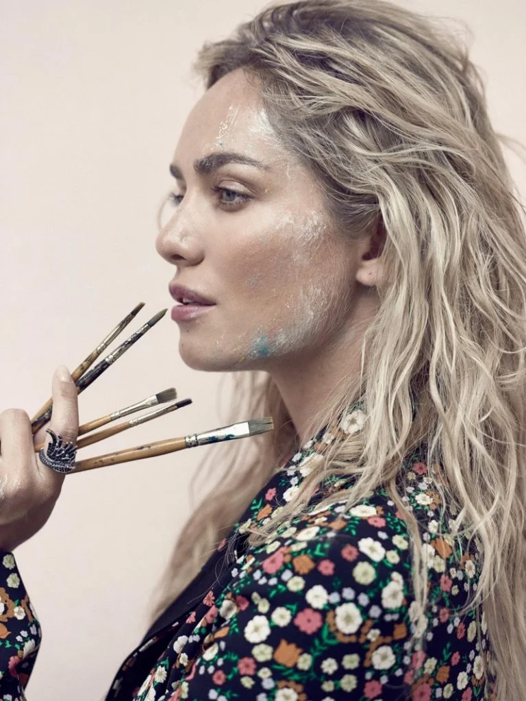 Tatana Kucharova Is Artist Muse By Paul de Luna For InStyle Czech ...