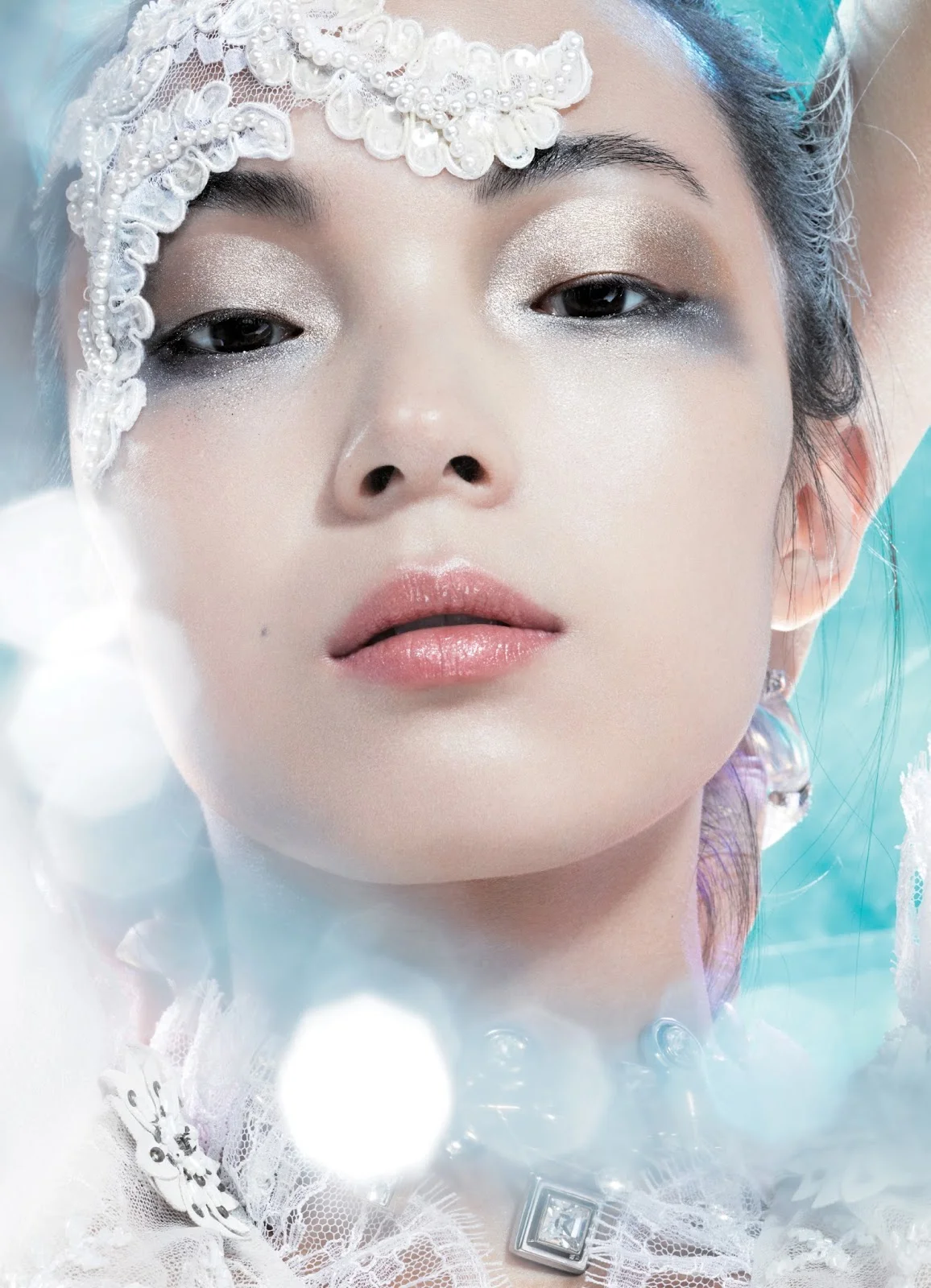 Xiao Wen Ju Sparkles In Kenneth Willardt Images For Vogue China ...