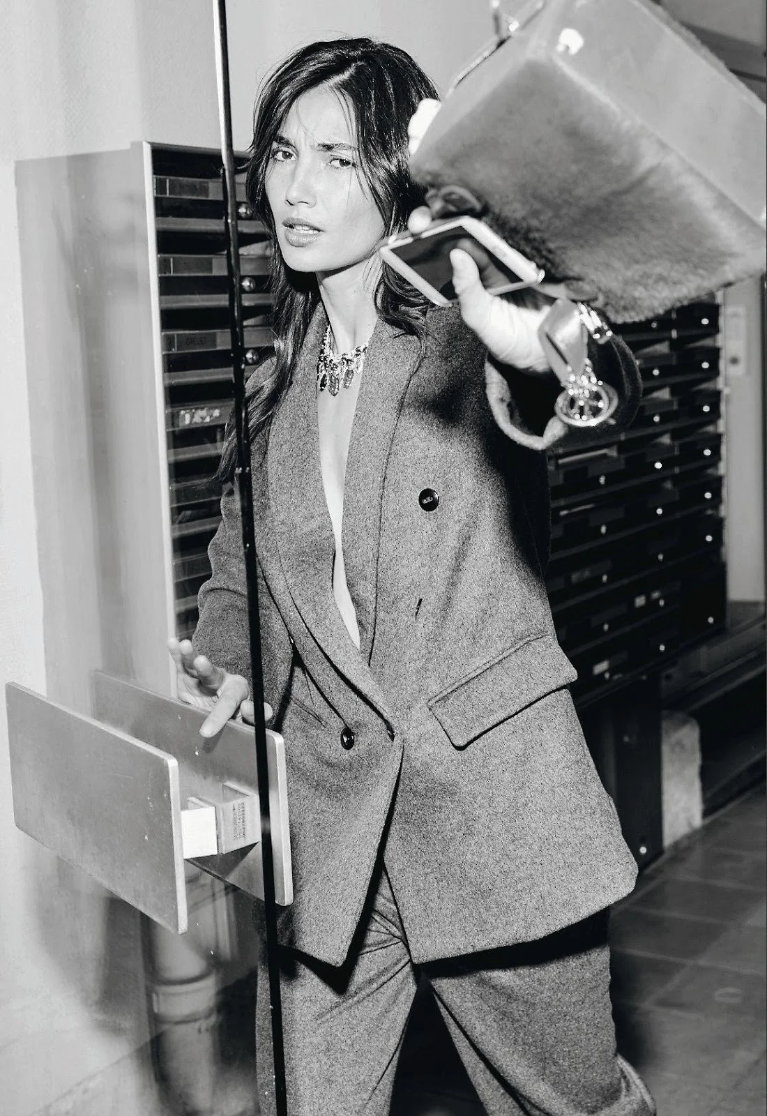 Lily Aldridge Is 'Smoking Star' By Fred Meylan For Madame Figaro Nov ...