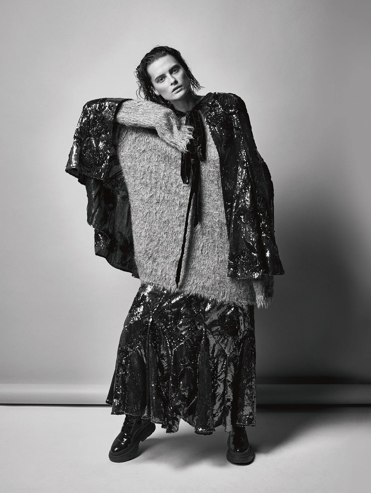 Elena Melnik Is A 'Drama Queen' By John Akehurst For Glamour Germany ...