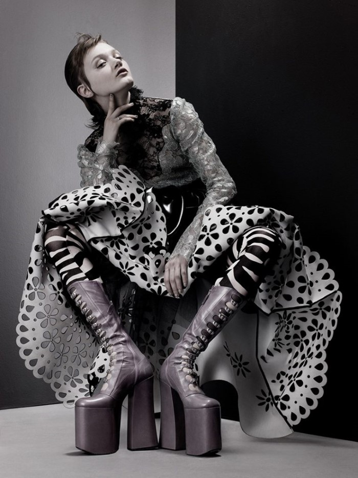 Albert Watson Lenses Peyton Knight For Paper Magazine — Anne of ...