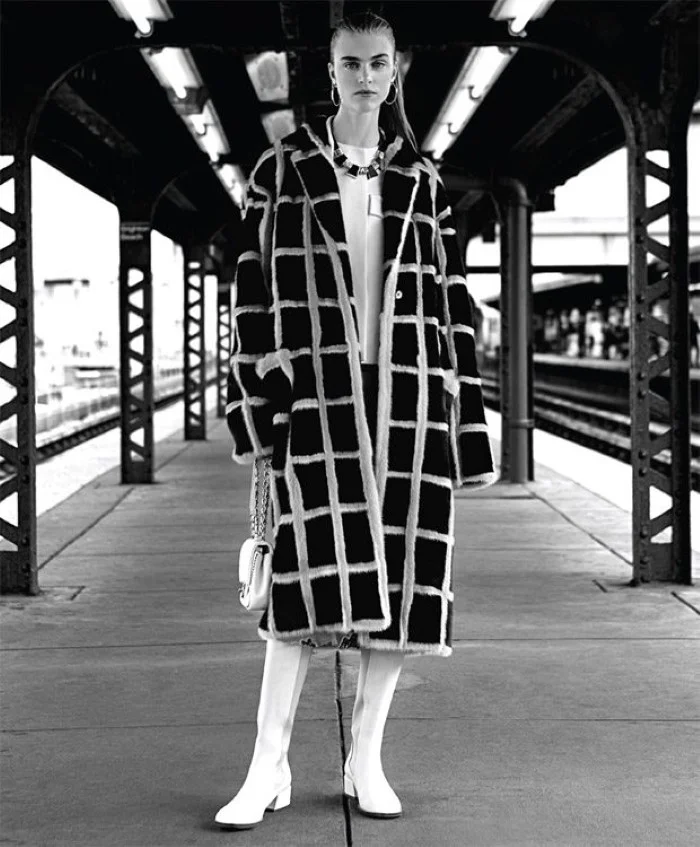 Hedvig Palm Hits Manhattan In Louis Christopher Images For Harper's ...
