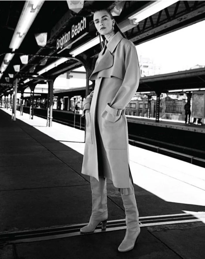 Hedvig Palm Hits Manhattan In Louis Christopher Images For Harper's ...
