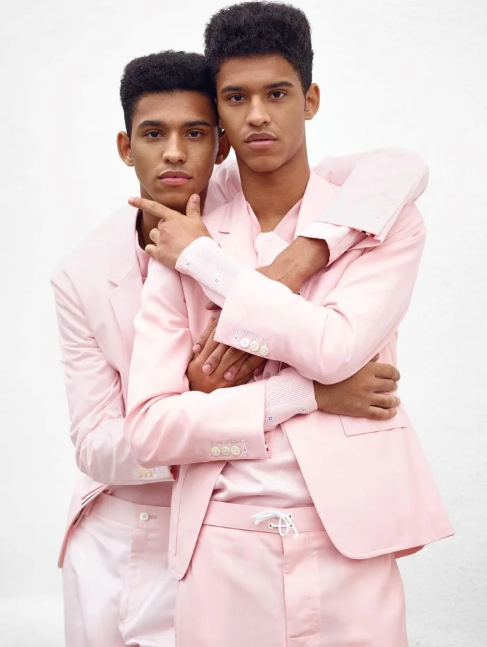Bruno Staub Snaps Sweet Siblings in 'Pink Perfection' For WSJ Magazine ...