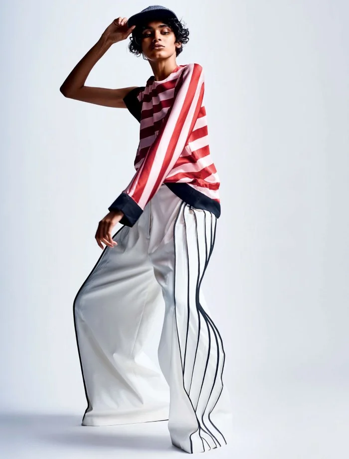 Bikramjit Bose Snaps Radhika Nair In 'Blurred Lines' For Elle India ...