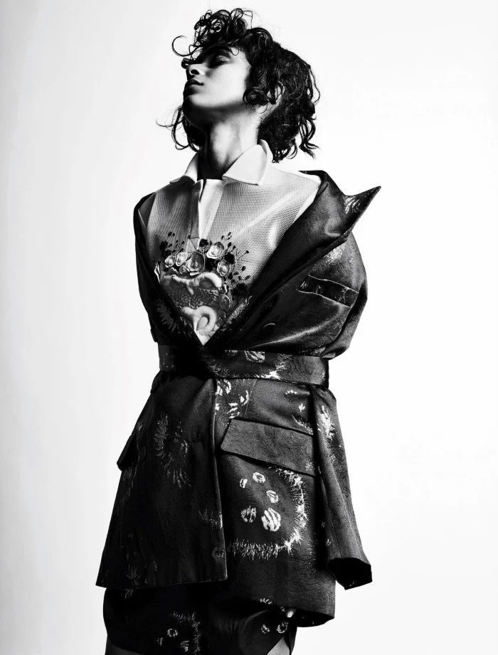 Bikramjit Bose Snaps Radhika Nair In 'Blurred Lines' For Elle India ...