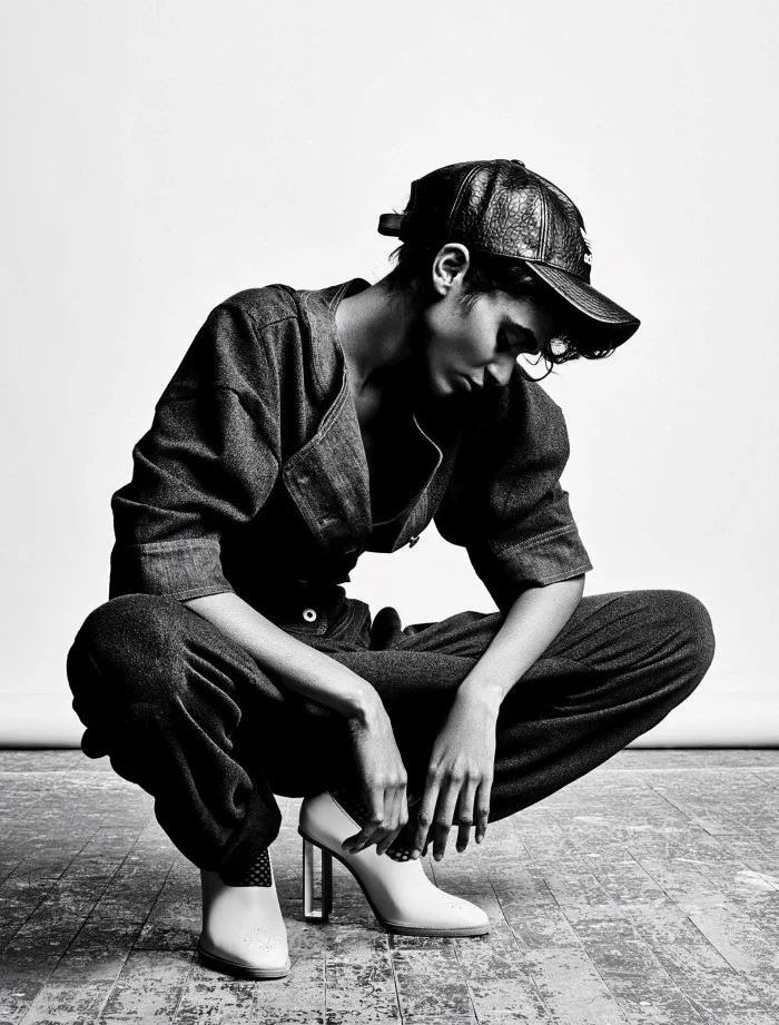 Bikramjit Bose Snaps Radhika Nair In 'Blurred Lines' For Elle India ...