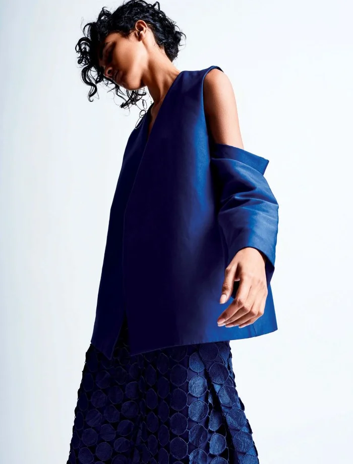 Bikramjit Bose Snaps Radhika Nair In 'Blurred Lines' For Elle India ...