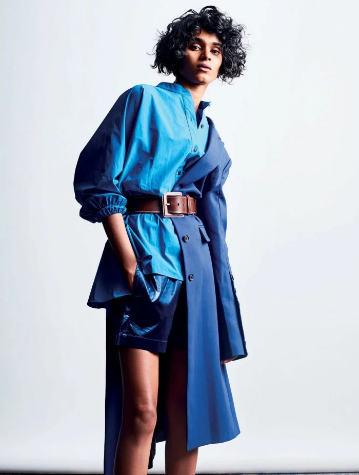 Bikramjit Bose Snaps Radhika Nair In 'Blurred Lines' For Elle India ...