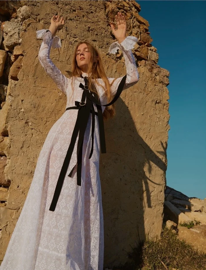 Amalie & Cecilie Moosgaard Go 'Sublime Pastoral' By Kai Z Feng For Elle ...