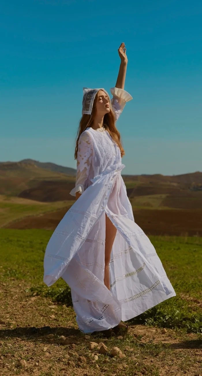 Amalie & Cecilie Moosgaard Go 'Sublime Pastoral' By Kai Z Feng For Elle ...