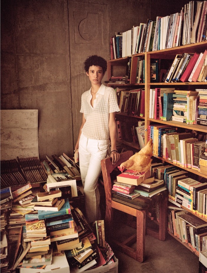 Julia Noni Flashes Dilone in 'Chic Easy Pieces' For Harper's Bazaar US ...