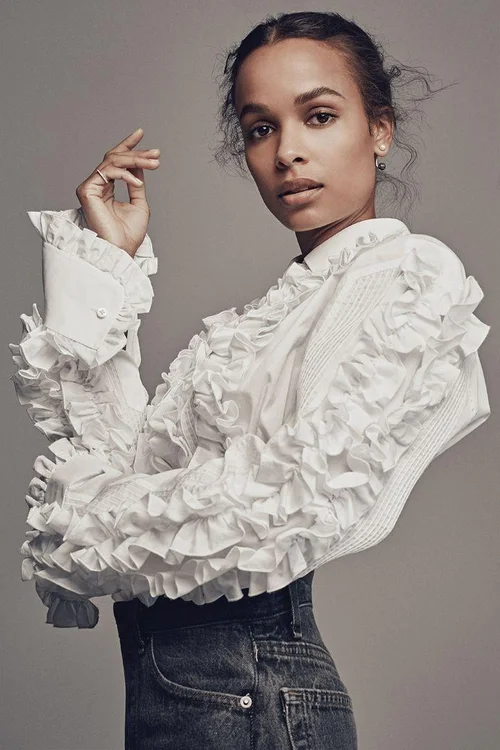 Frances Aaternir Graces WSJ Online March 2017 Lensed By Krisztián Éder In 'Speaking Volumes ...