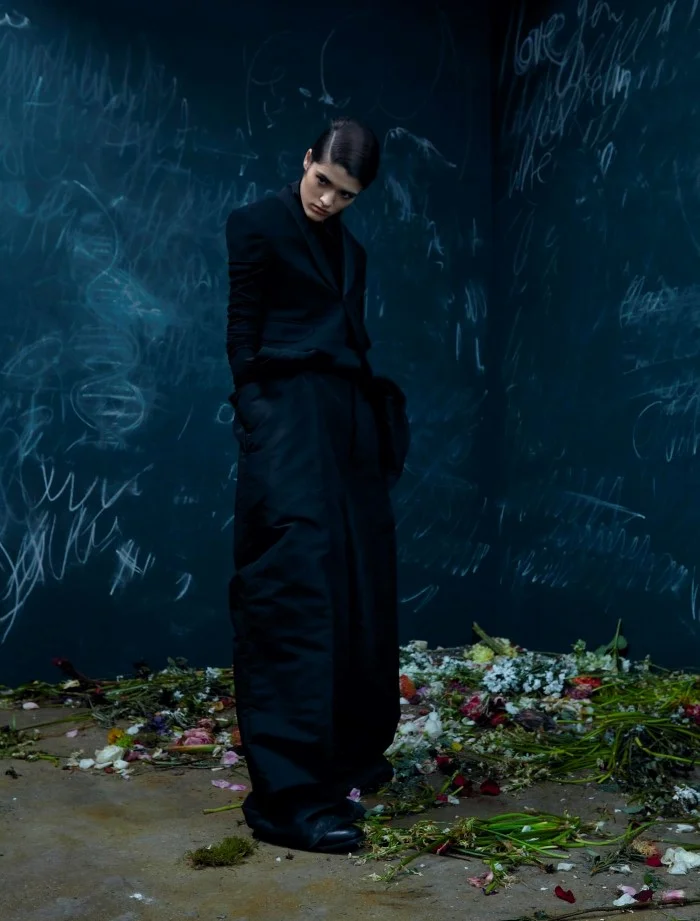 Katja Mayer Flashes Alexandra Micu In 'Les Fleurs du Mal' For Numéro #182 April 2017 — Anne of ...