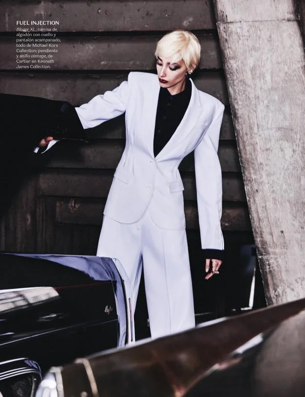 Alexandra Agoston Is A Power House Lensed By Chris Colls For Vogue ...