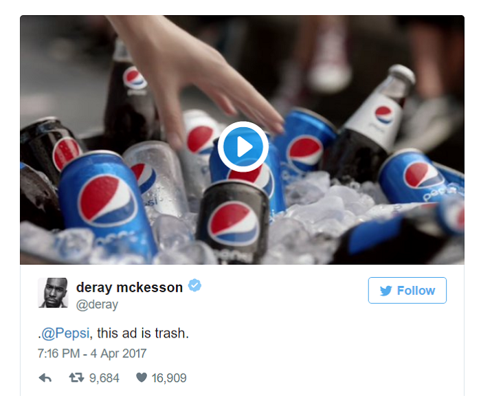 Pepsi Pulls Insulting To Activists & People Of Conscience Kendall ...