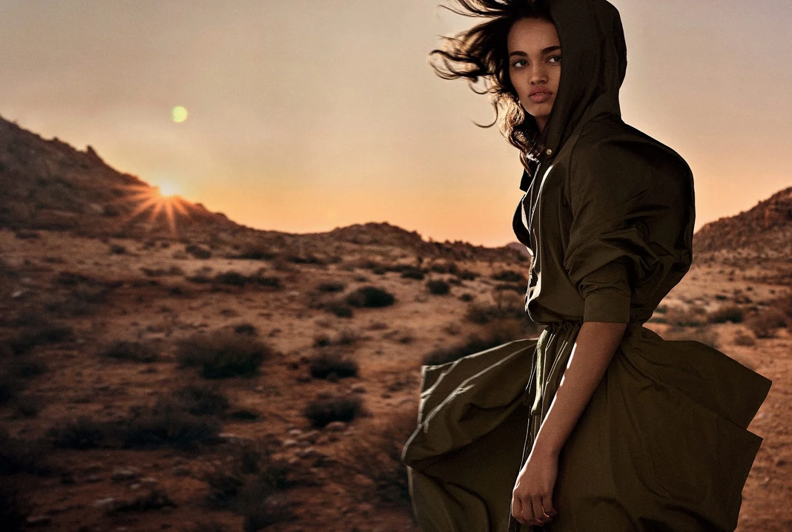 Ellen Rosa Fronts 'Wind In Your Favor' By Giampaolo Sgura For Vogue ...