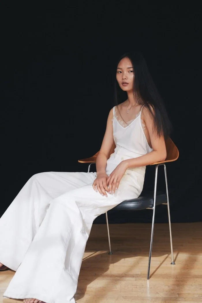 Ling Chen Wears 'Clean Slate' Whites By Nadia Ryder For Elle UK June ...