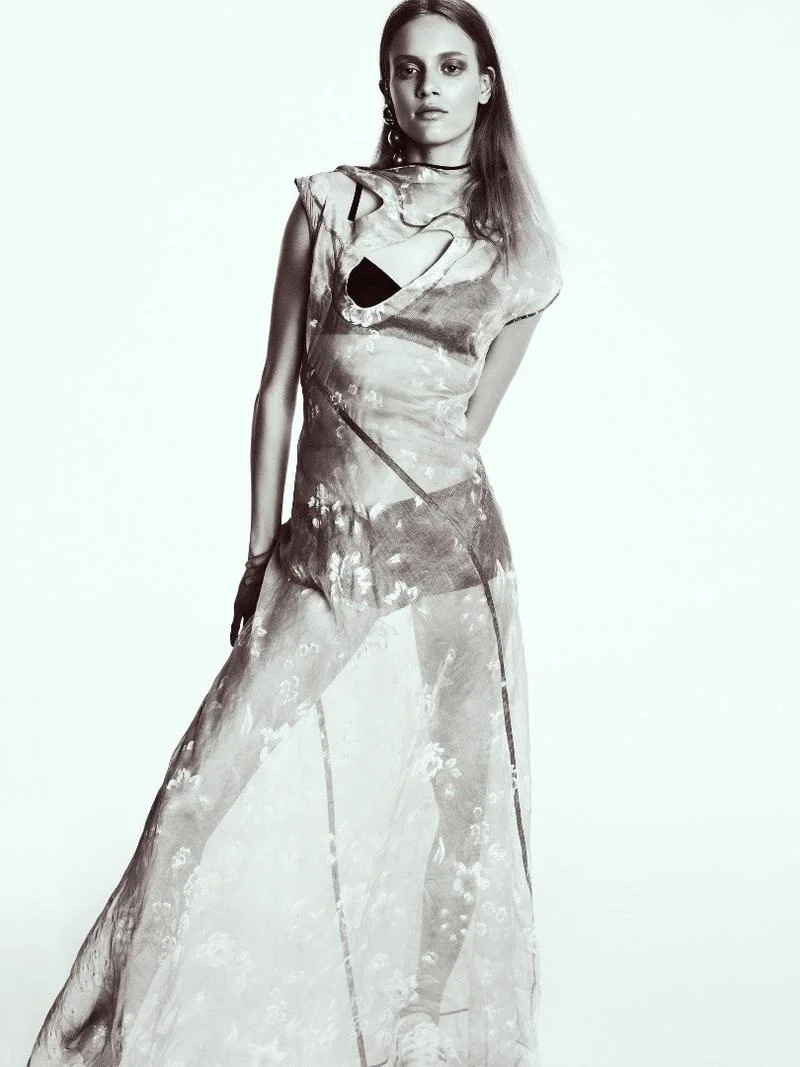 Sarah Dahl Wears The Pants In 'Attitude' Lensed By Mikael Schulz For ...