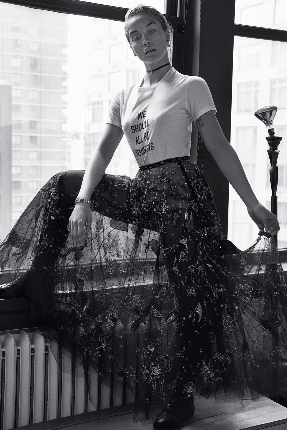 Jasmine Sanders Fronts Harper's Bazaar Kazakhstan June 2017, Lensed By ...