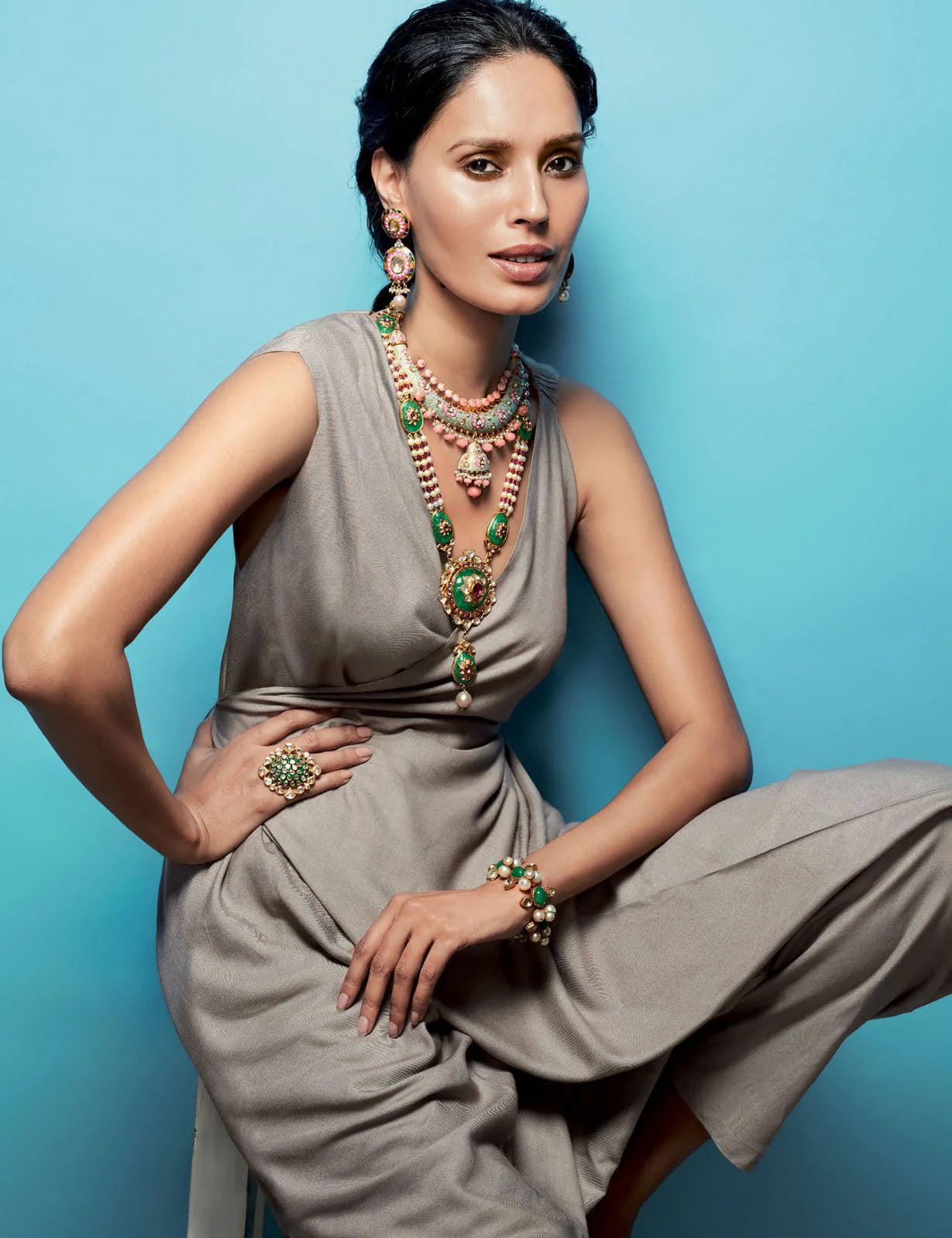 Ujjwala Raut Wears A 'Raw Beauty' Captured By Tarun Vishwa For Elle ...