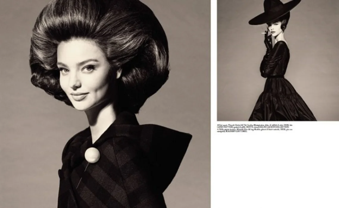 Steven Meisel Captures 'Shades of Time' Channeling the Great Days of ...