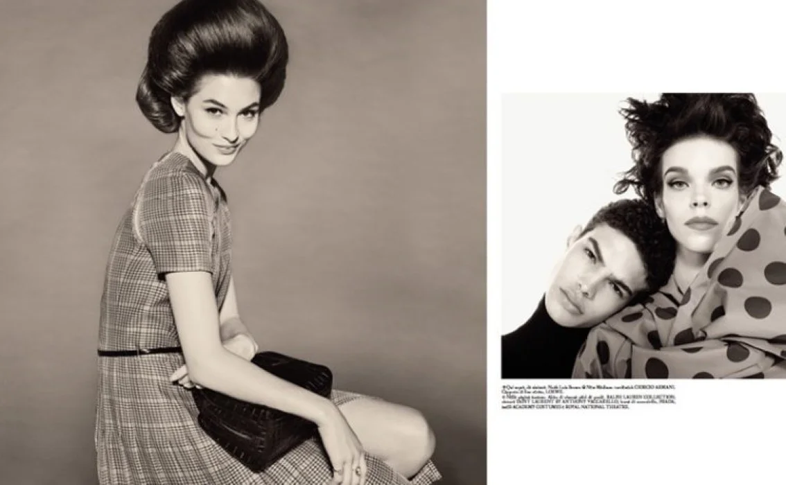 Steven Meisel Captures 'Shades of Time' Channeling the Great Days of ...