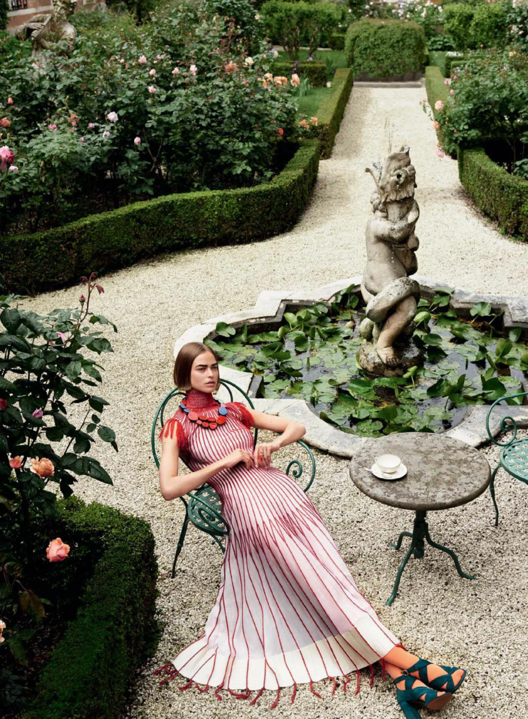 Birgit Kos Takes Venice, Lensed By Mario Testino In 'Wonder World' For ...