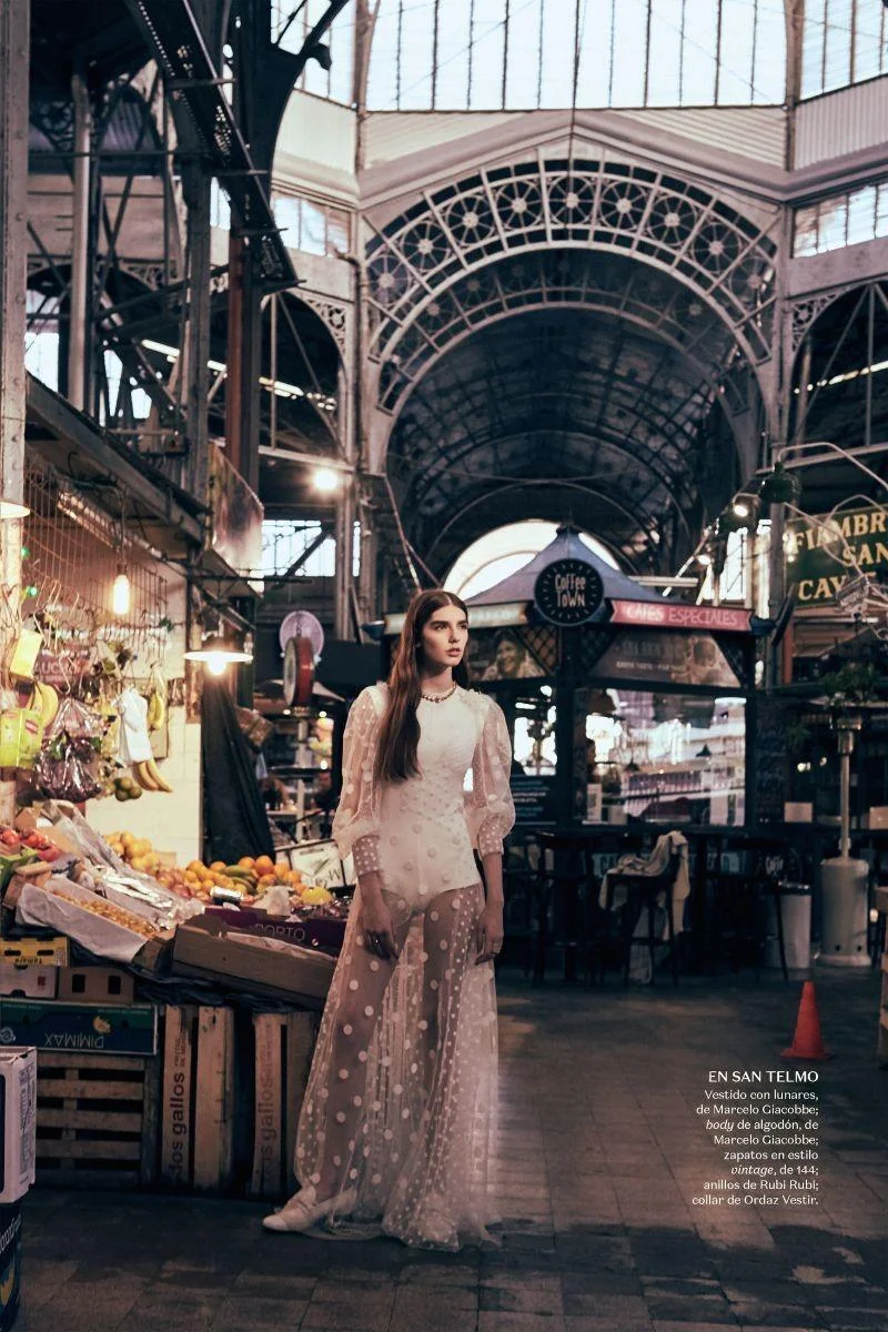 Augustina Benvenuto In Buenos Aries Lensed By Cesar Balcazar For Vogue ...