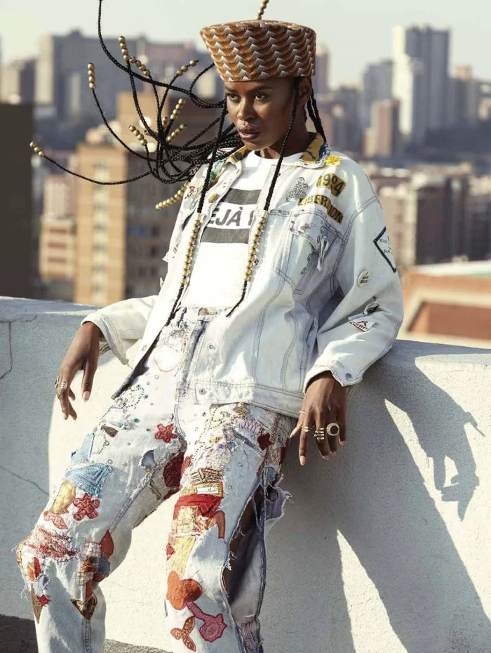 Lindiwe Dim Is Lensed By Justin Dingwall In 'Soul Revival' For Elle ...