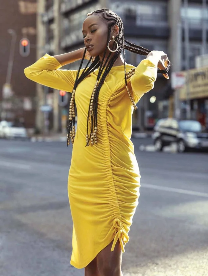 Lindiwe Dim Is Lensed By Justin Dingwall In 'Soul Revival' For Elle ...