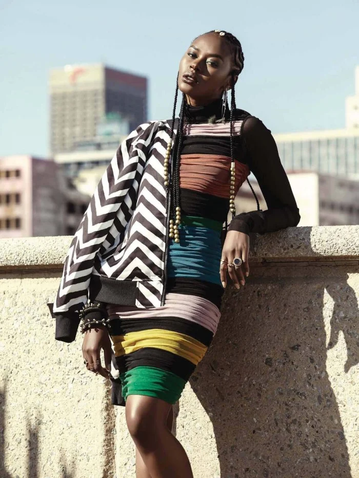 Lindiwe Dim Is Lensed By Justin Dingwall In 'Soul Revival' For Elle ...