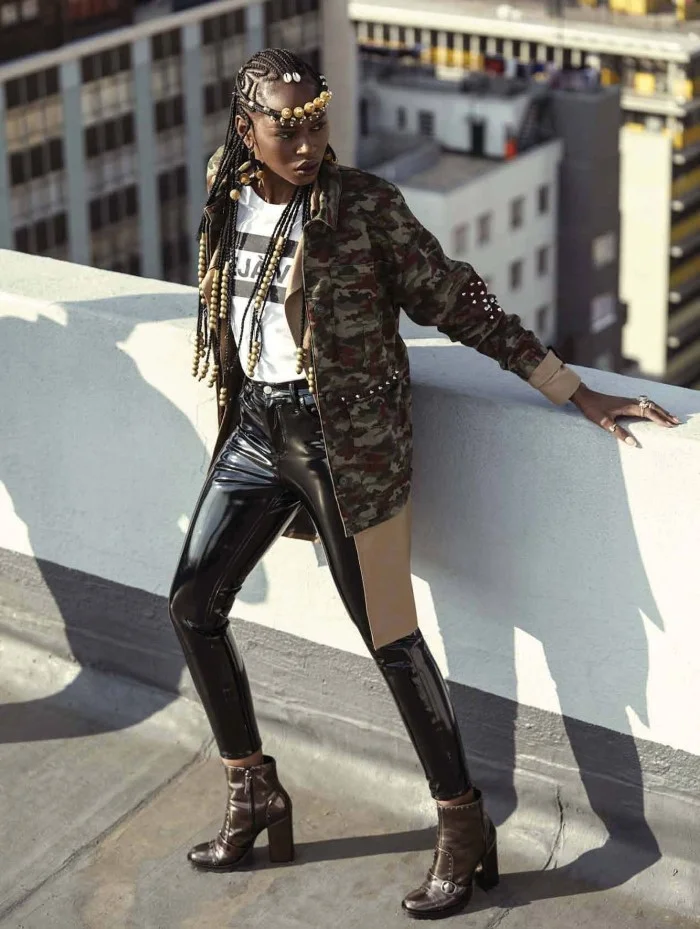 Lindiwe Dim Is Lensed By Justin Dingwall In 'Soul Revival' For Elle ...