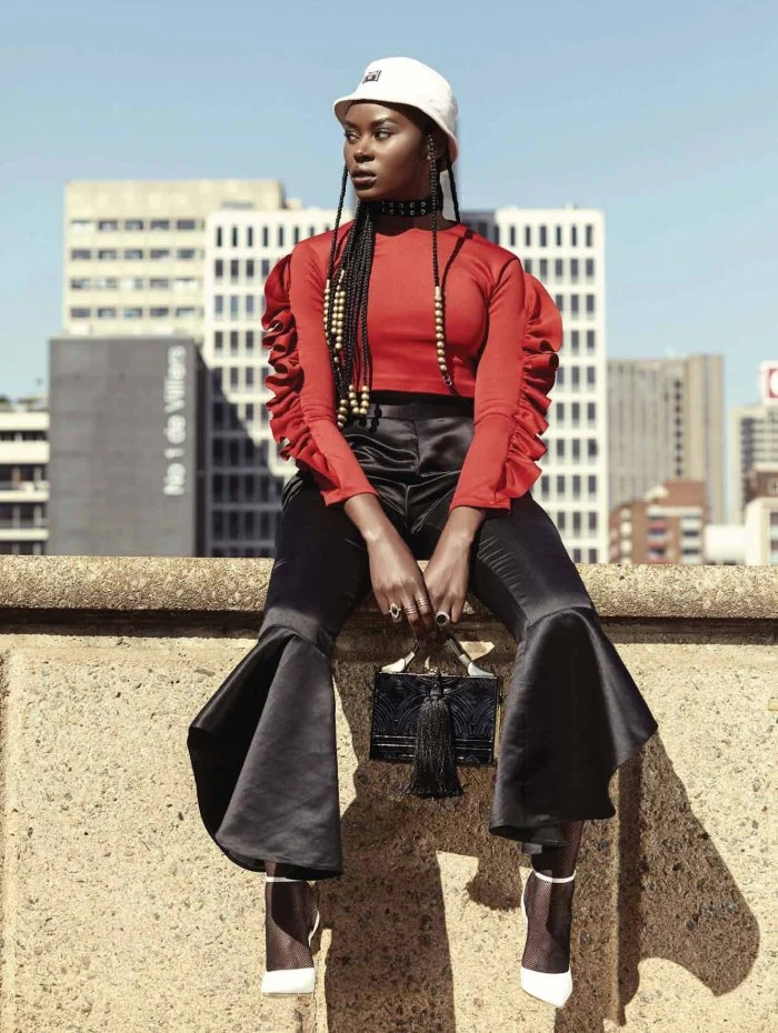 Lindiwe Dim Is Lensed By Justin Dingwall In 'Soul Revival' For Elle ...