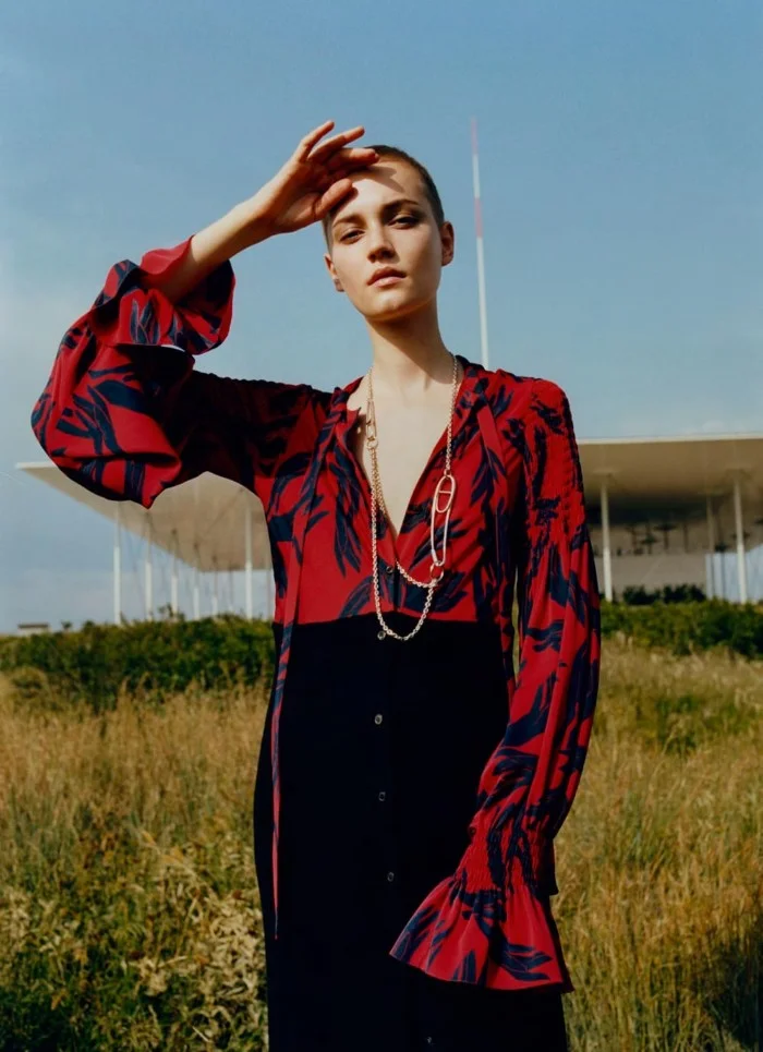 Lina Hoss Is Lensed By Joachim Mueller-Ruchholtz For Wallpaper ...