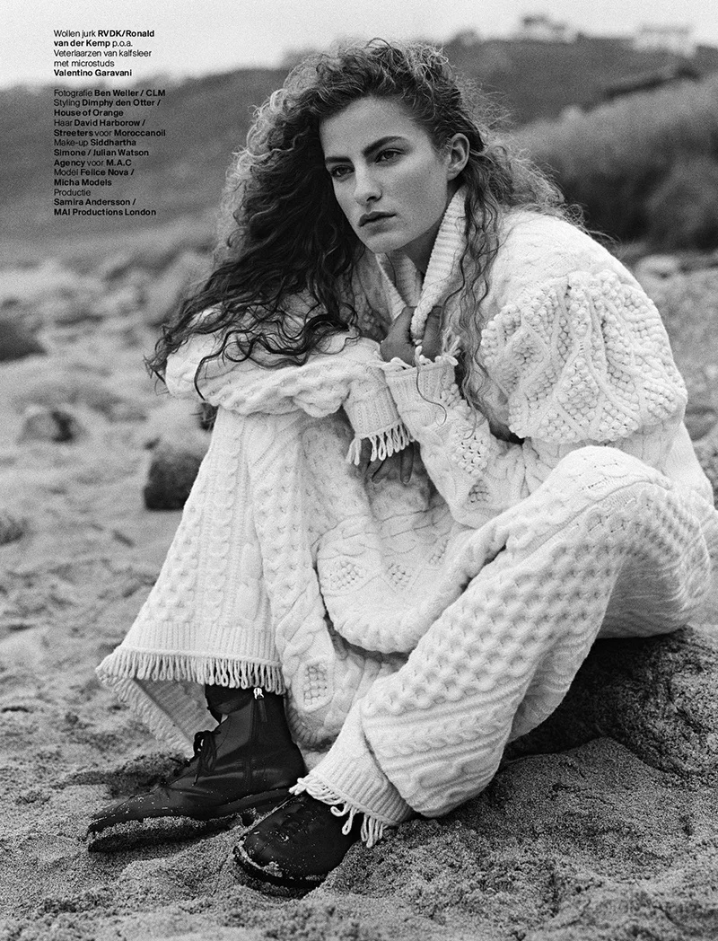 Felice Noordhoff Is 'Swept Away' By Ben Weller For Vogue Netherlands ...