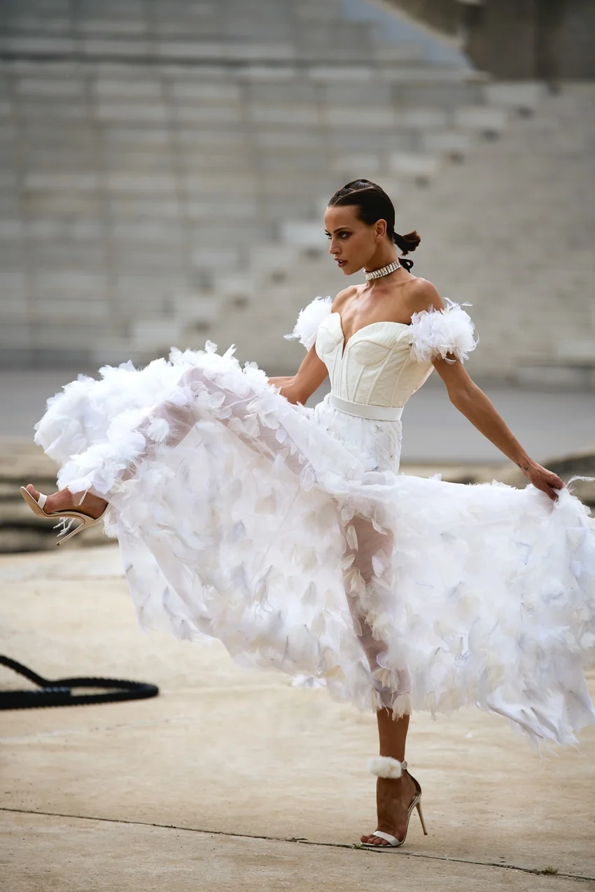 DeMarcus Allen Eyes Meri Gulin In Evening Elegance For L'Officiel ...
