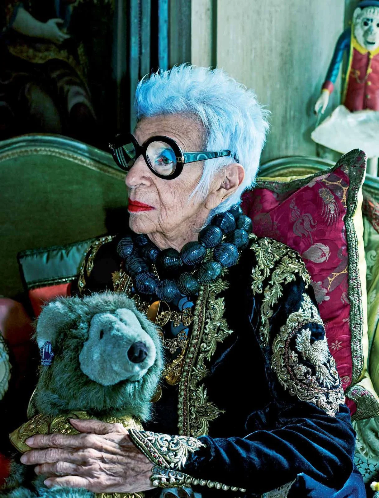 Eye: Fashion Icon Iris Apfel Covers Elle India November 2017, By ...