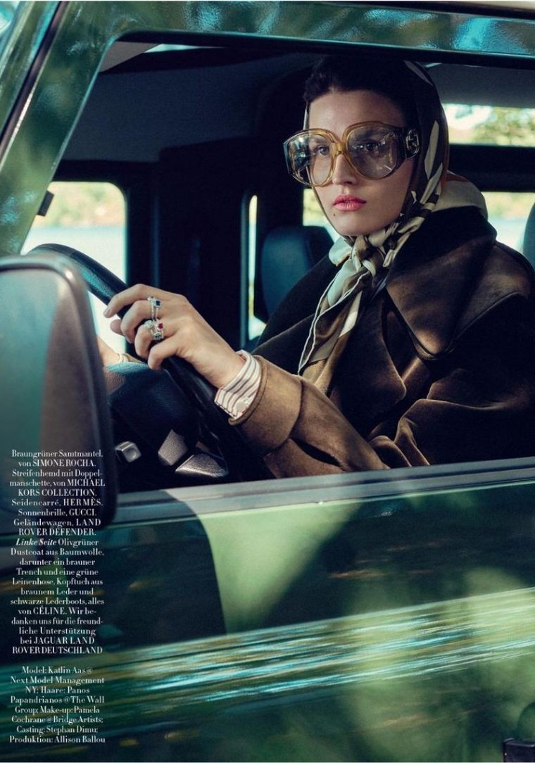 Katlin Aas Channels Elizabeth II, Lensed By Sanchez & Mongiello For ...