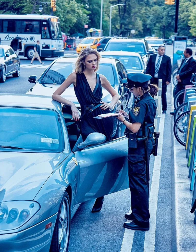 Romee Strijd Sweet Walks Manhattan In Walter Chin Snaps For Vogue Japan ...