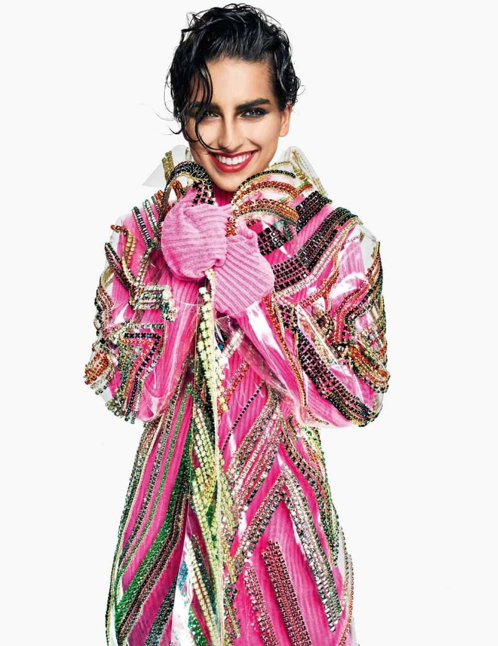 Saffron Vadher Is A 'Material Girl' In Greg Kadel's Modern Woman Snaps ...