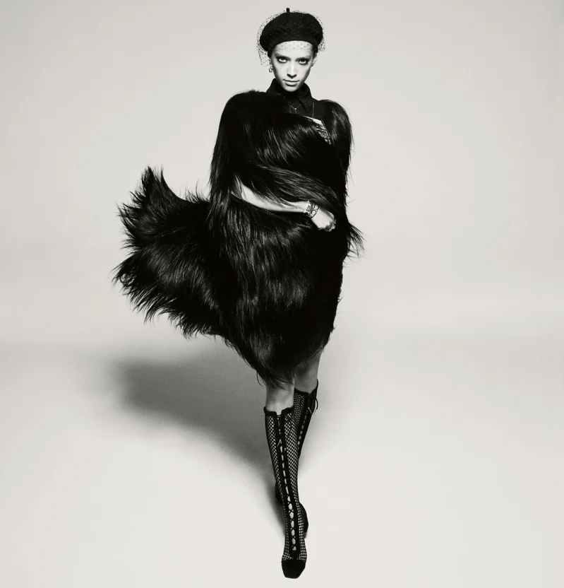 Fabien Baron Captures Loane Normand In Dior For Interview Magazine Dec ...