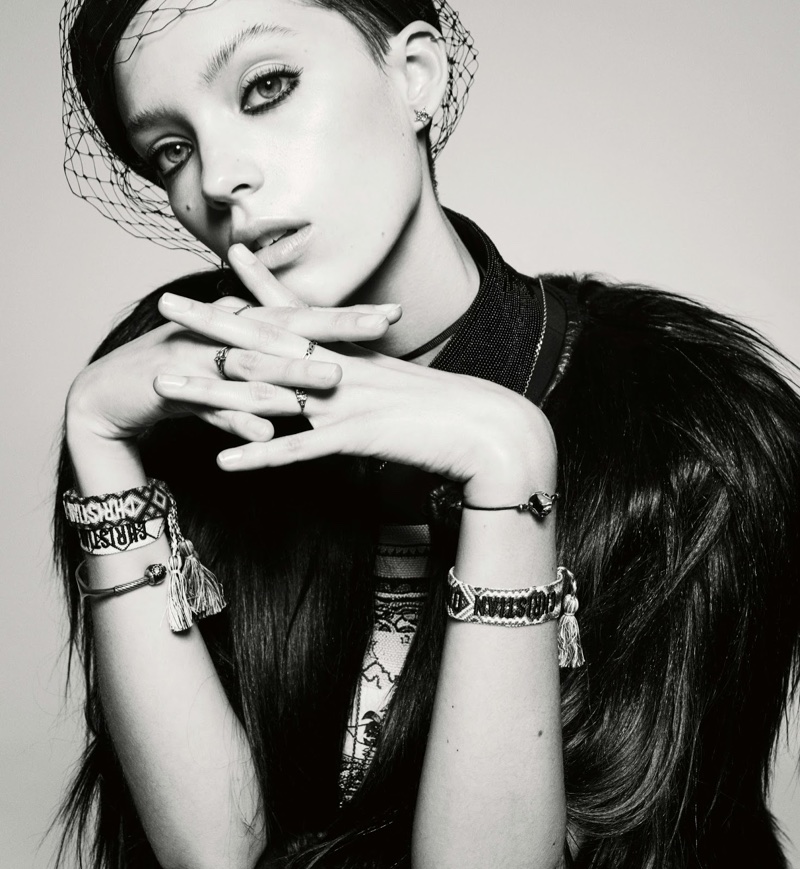 Fabien Baron Captures Loane Normand In Dior For Interview Magazine Dec ...