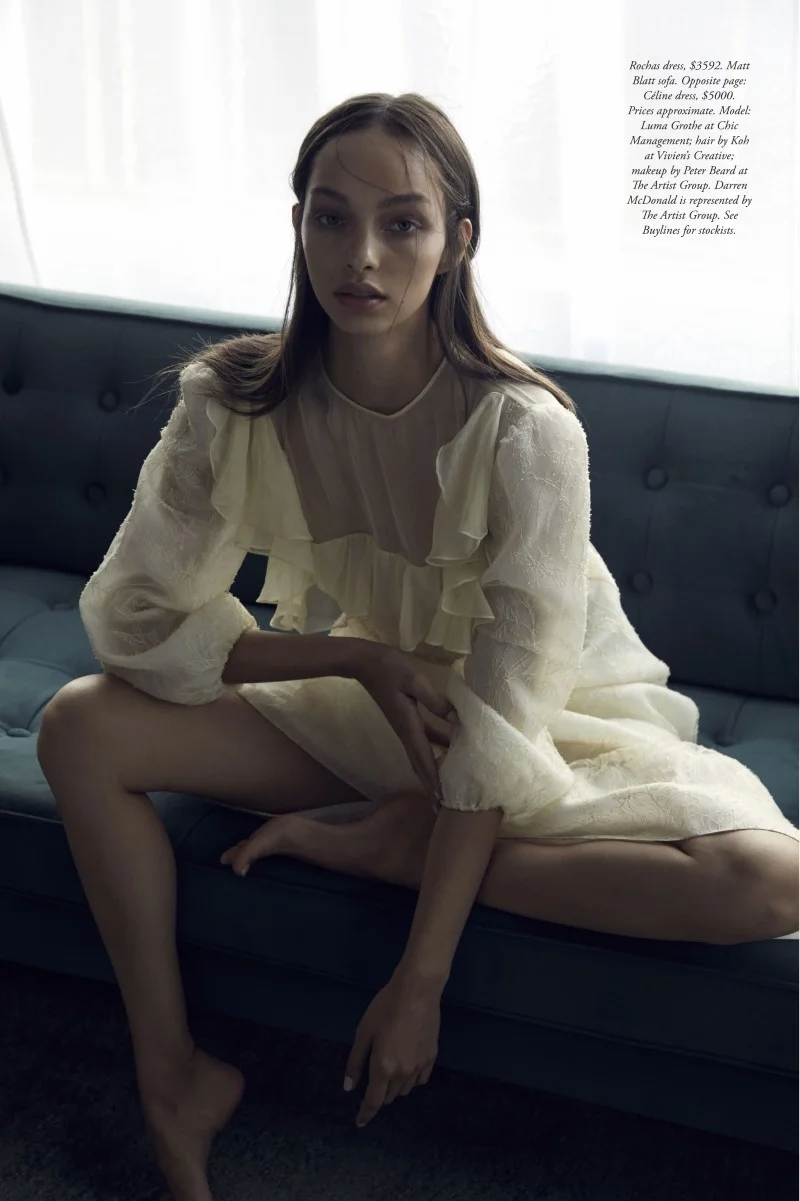 Luma Grothe Floats In Transparent 'Day Dream' By Darren McDonald For ...